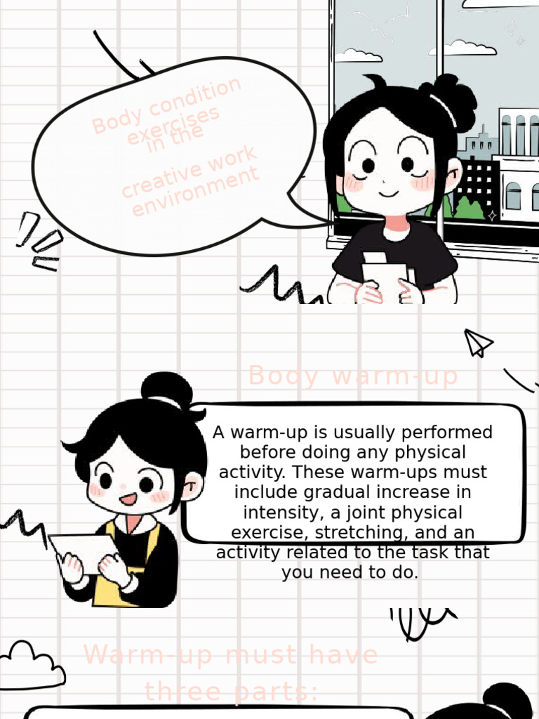 Body Condition Exercises in The Creative Work Environment | PDF | Human ...