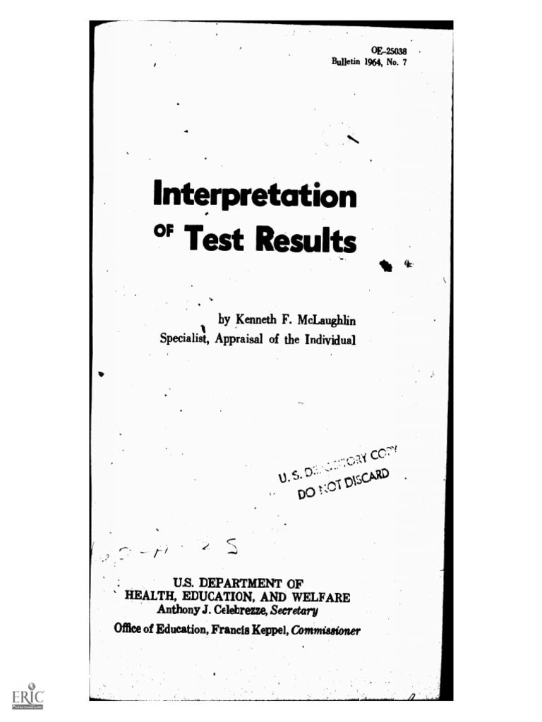 Interpreting Standardized Test Results | PDF | Intelligence Quotient ...