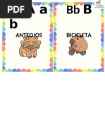 Letras Tortuga Mono y Jirafa | PDF