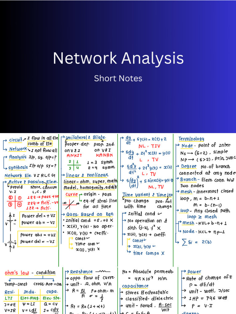 Network Short Notes - C9cad02e 2a26 4695 Aecb 28aff907468f | PDF