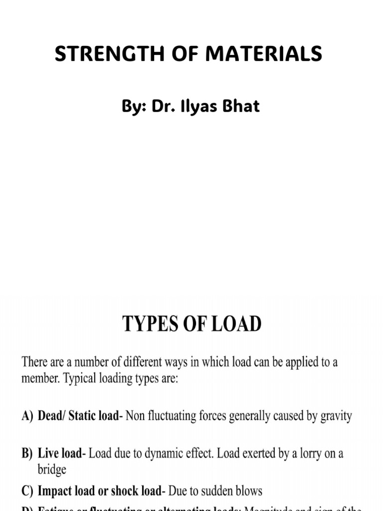 Strength of Materials | PDF