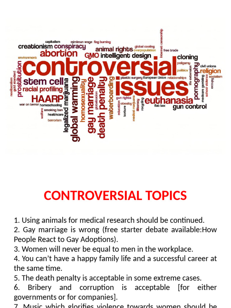 Controversial Topics | PDF