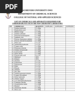 Loba Chem. List | PDF | Molecules | Chemical Substances