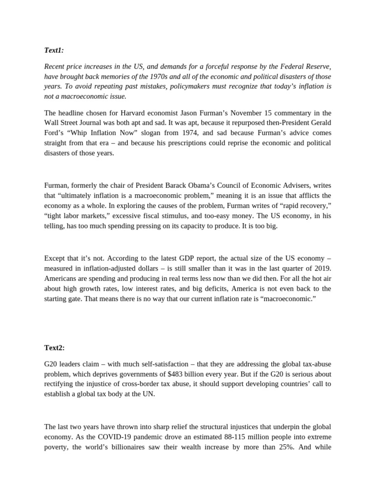 Economic Translation Materials | PDF | Gross Domestic Product | Economics