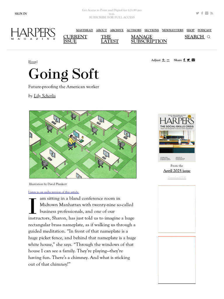 Soft Skills Crisis in the American Workforce | PDF | Artificial ...