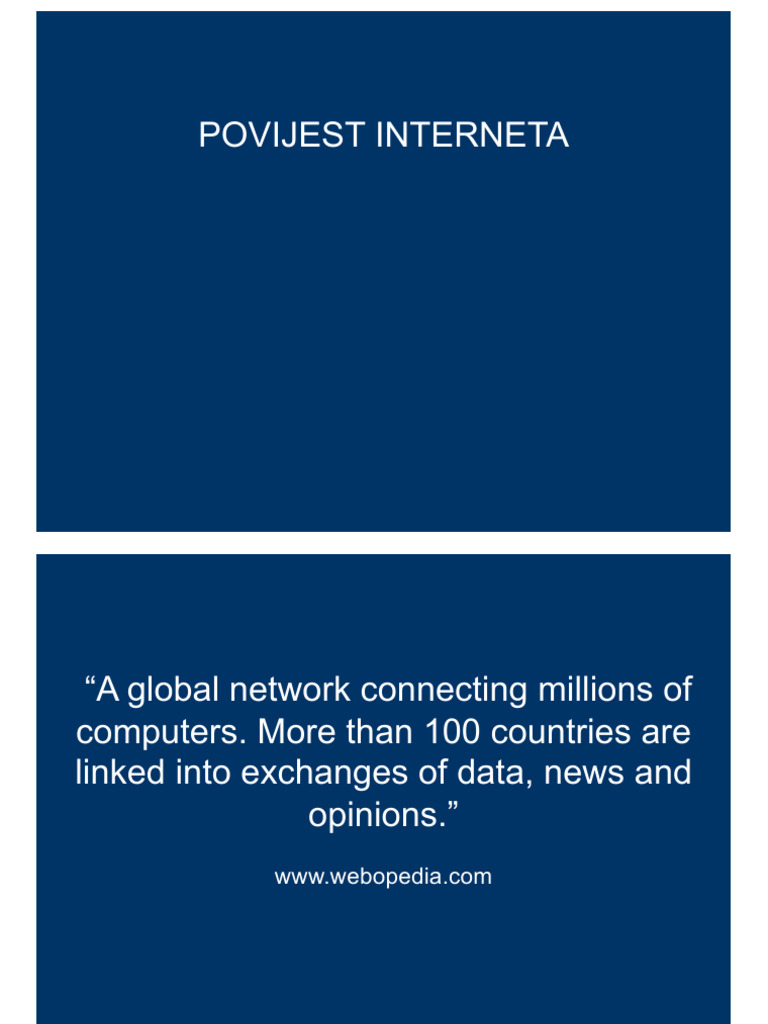 1 Povijest interneta-DIM | PDF