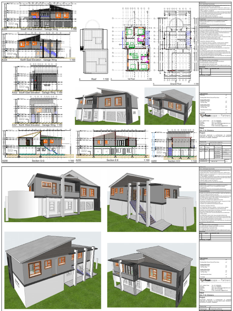 Garage Wing | PDF | Roof | Architectural Design