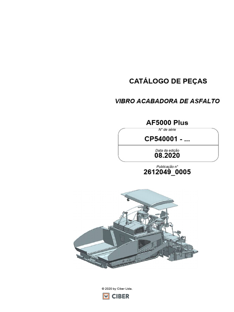 AF5000 CP54 - Series 001 and On | PDF | Parafuso | Engenharia Mecânica