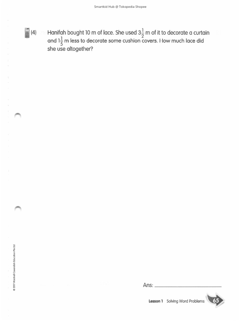 Mathematics Worksheet Grade 5 | PDF