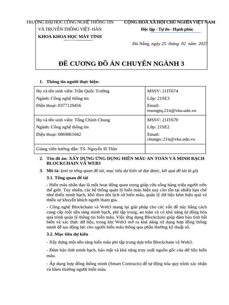 De_Cuong_Chi_Tiet_Do_An_Chuyen_Nganh_3 | PDF