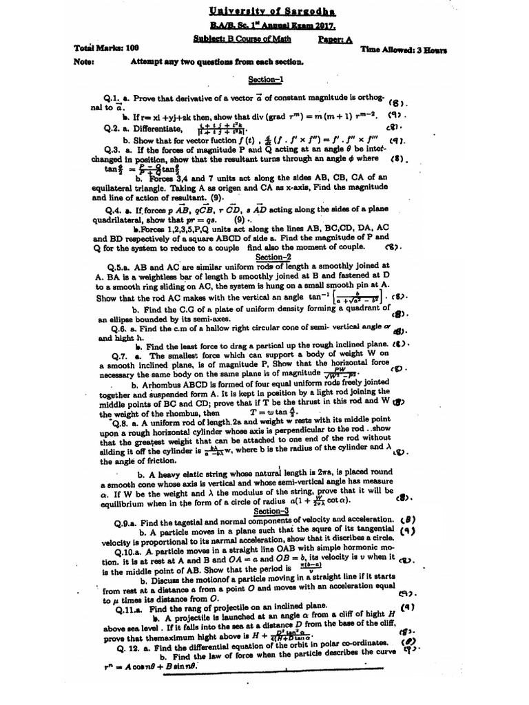 Uog (M-B-1) 2017 | PDF