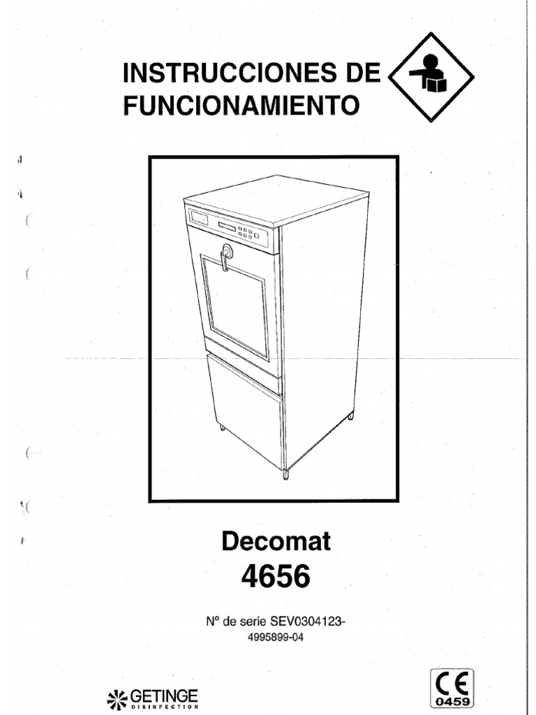 Lavadora Decomat 4656 | PDF