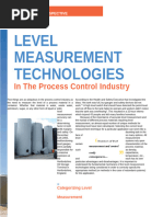 Tank Bridle Level Measurement | PDF | Instrumentation | Radar