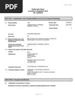 Q20 SDS | PDF | Dangerous Goods | Occupational Safety And Health