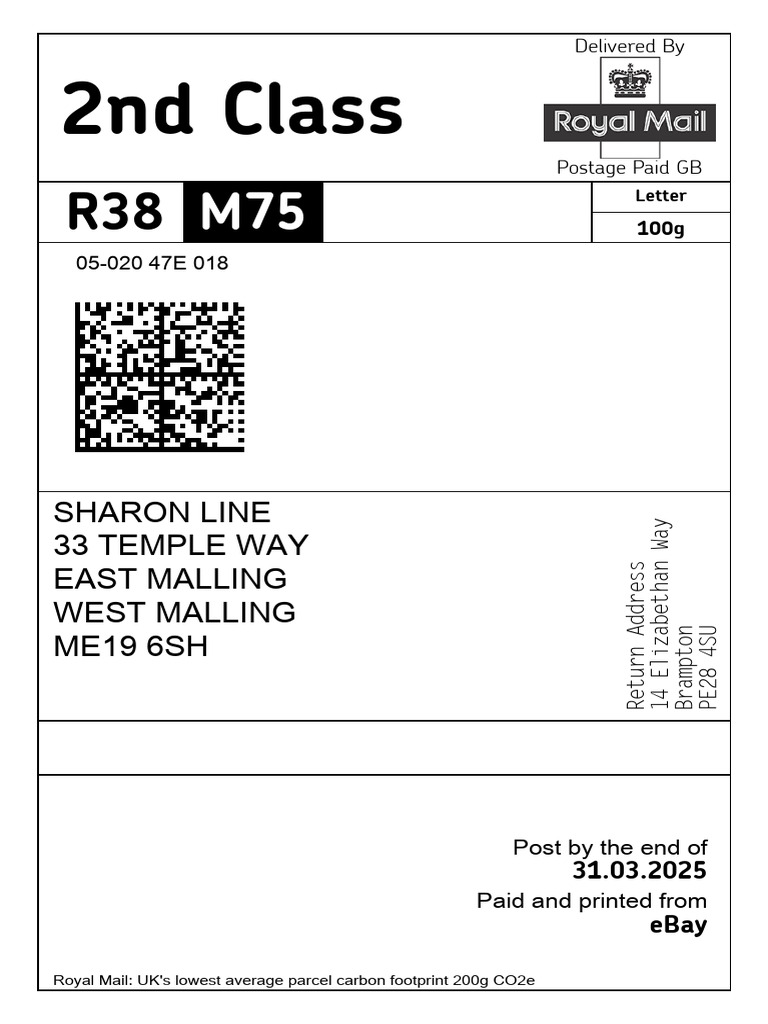Ebay Label | PDF