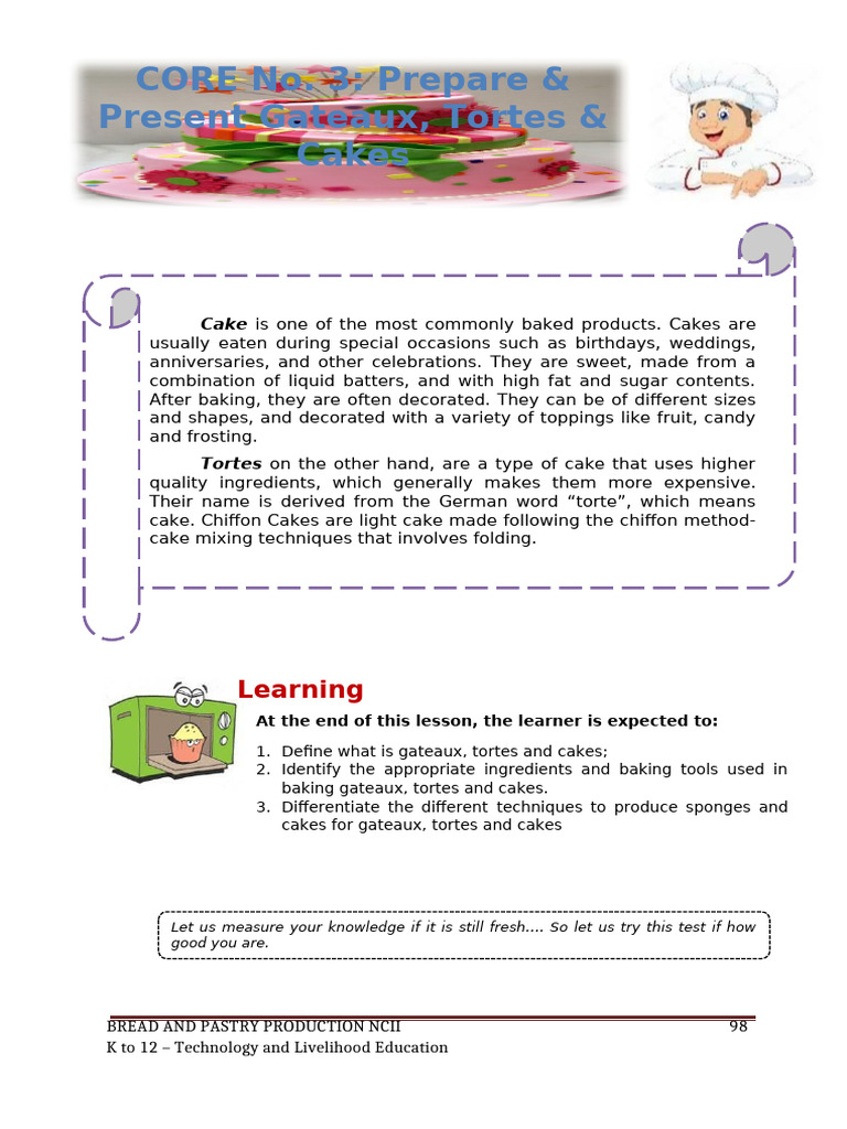 Chapter 89 Gateaux Tortes and Cakes Swiss Buttercream | PDF | Cakes ...