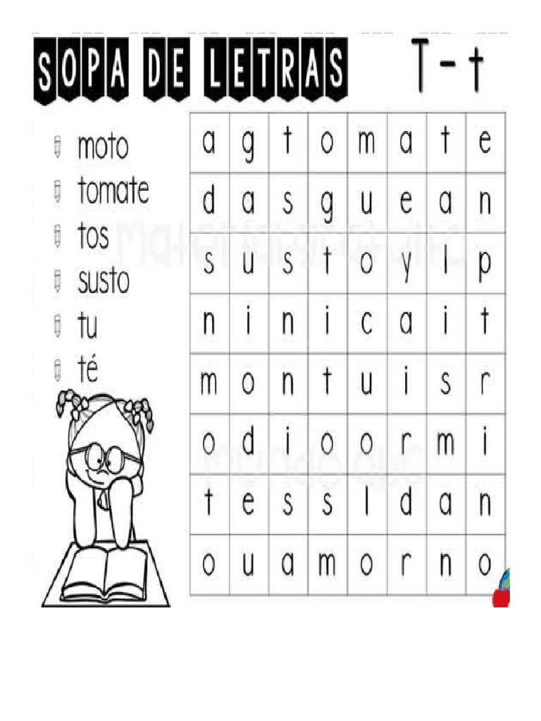 Sopa de Letras T | PDF