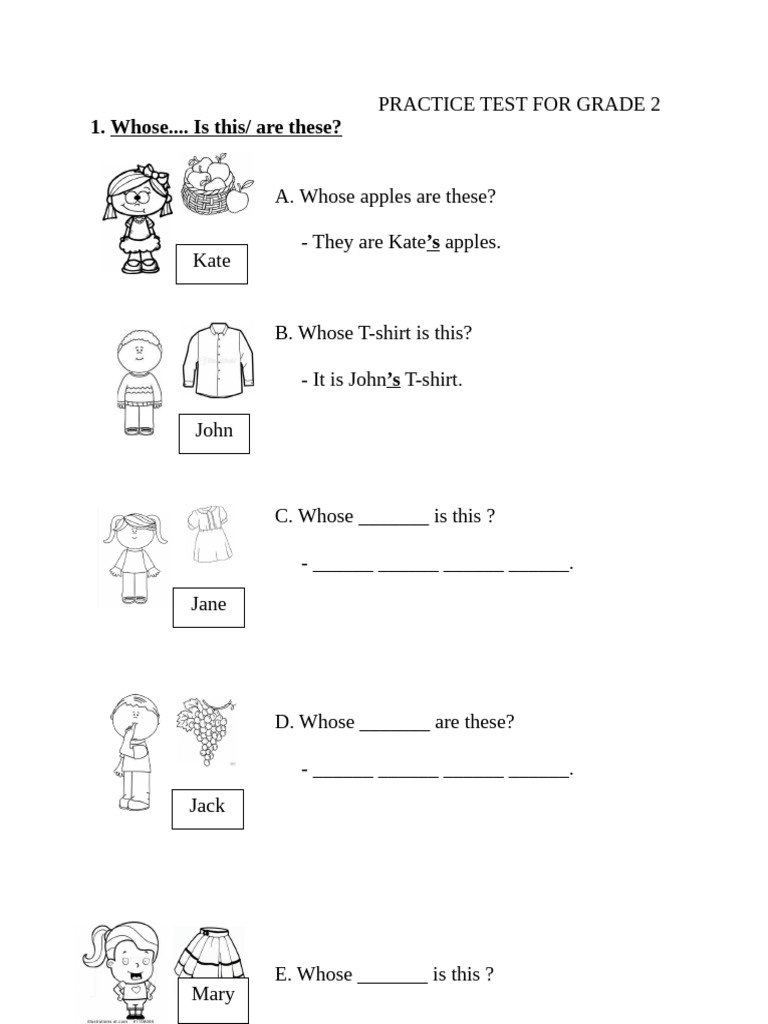 Grade 2 - Term 2 - Final Review - Answer Keys | PDF | Polytopes