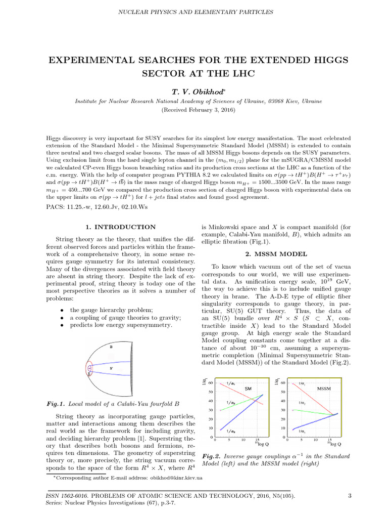 Nuclear Physics and Elementary Particles | PDF | Standard Model | Higgs ...