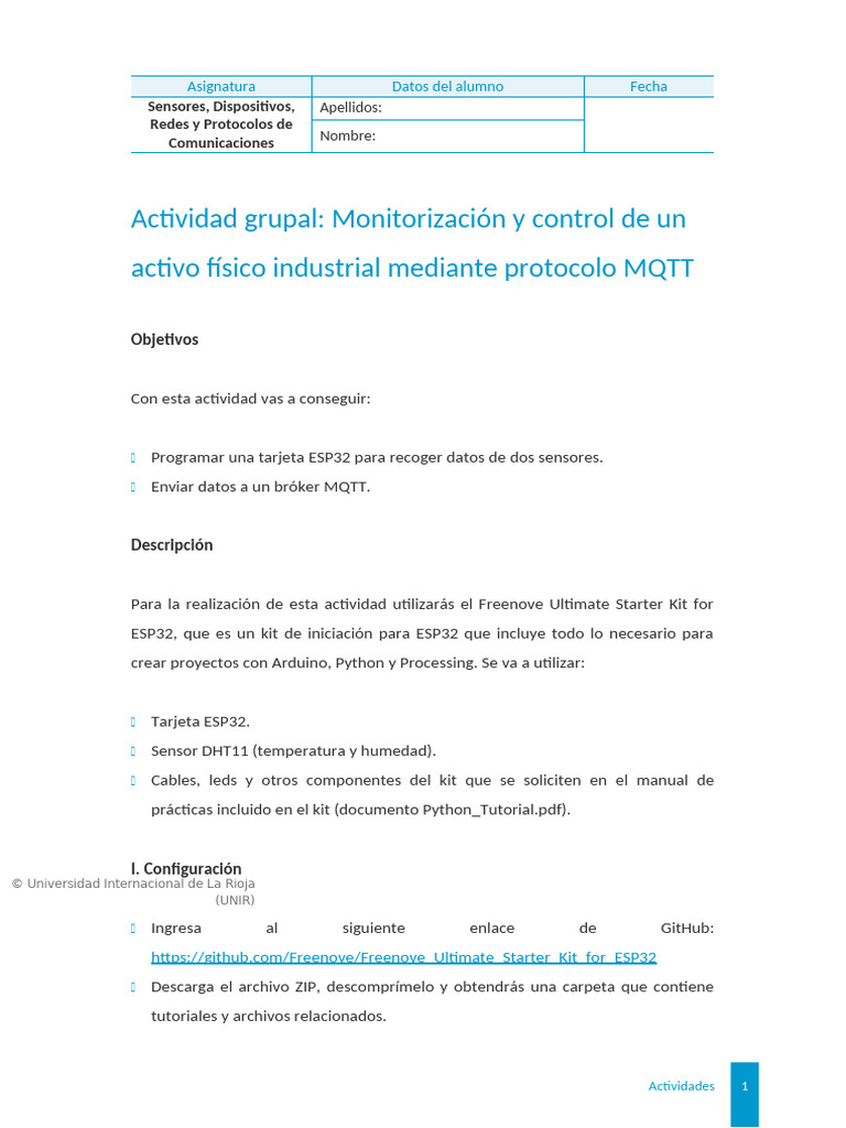 Mindu06 Act Grupal | PDF | Sensor | Ciencias de la Computación