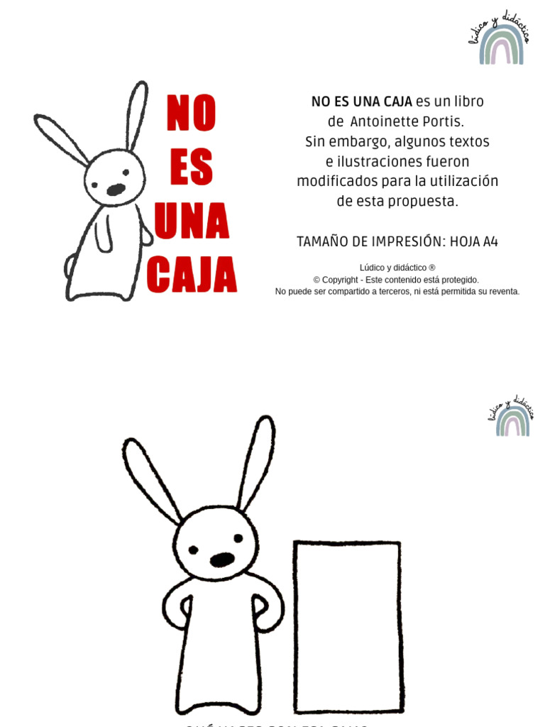 Cuento - Esto No Es Una Caja | PDF