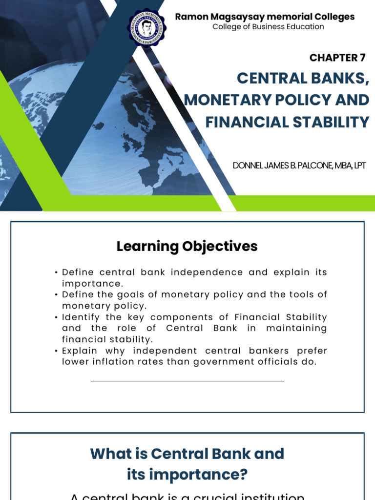 Central Banks and Monetary Policy Explained | PDF | Central Banks ...