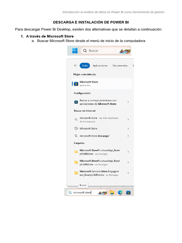 Descarga e Instalacion de Power BI Desktop | PDF