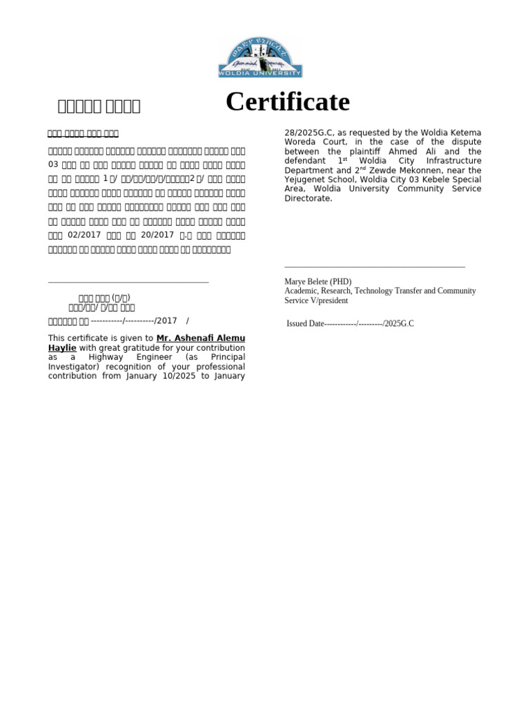 Ashenafi | PDF