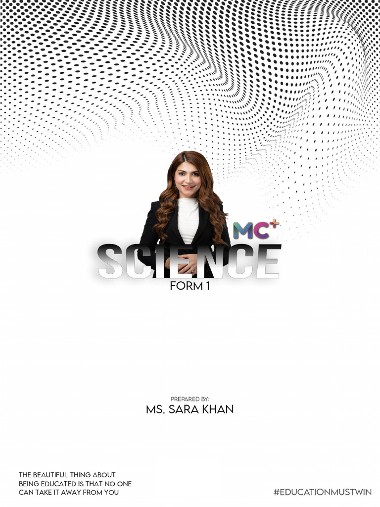 Form 1 Sci Ms Sara Khan 13.03.2025 | PDF | Cell (Biology) | Hemoglobin