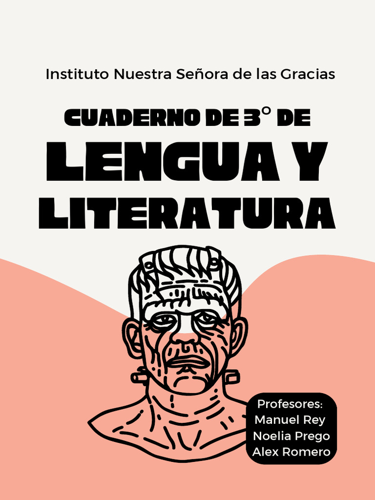 Cuadernillo 3ero, Lengua y Literatura, Nuestra Señora de Las Gracias. Unidades 1 y 2 (Numerado ...