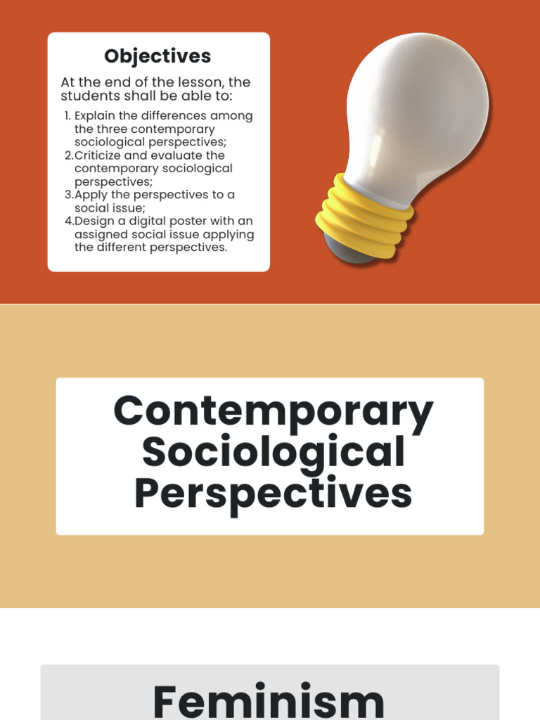 Contemporary Sociological Perspectives | PDF | Feminism | Gender Studies