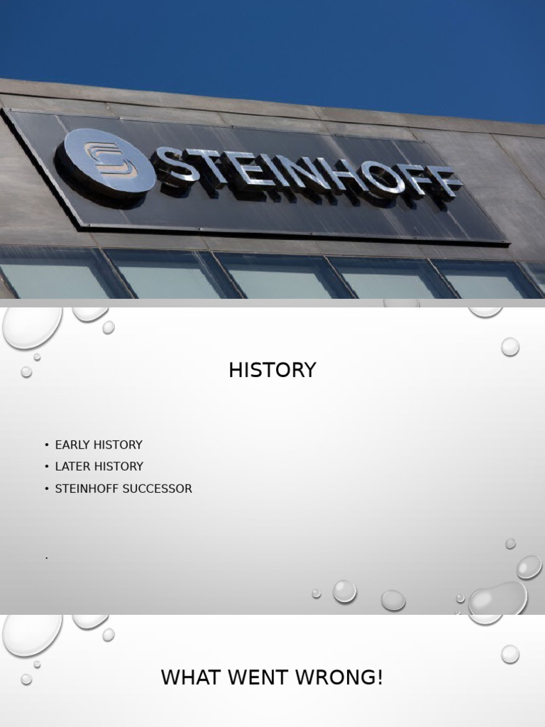 Steinhoff International | PDF