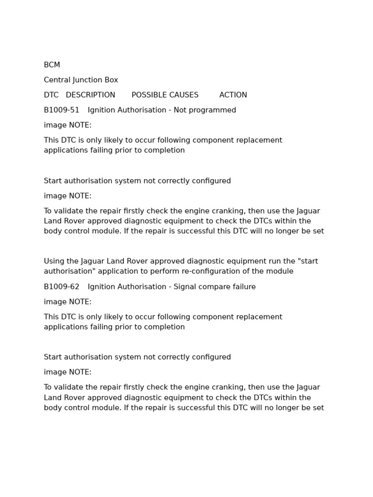 BCM | PDF | Relay | Switch