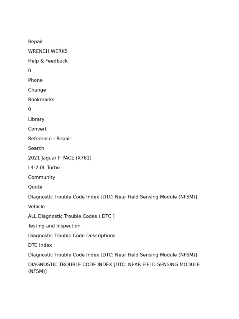 NFSM | PDF | Electrical Connector | Electrical Wiring