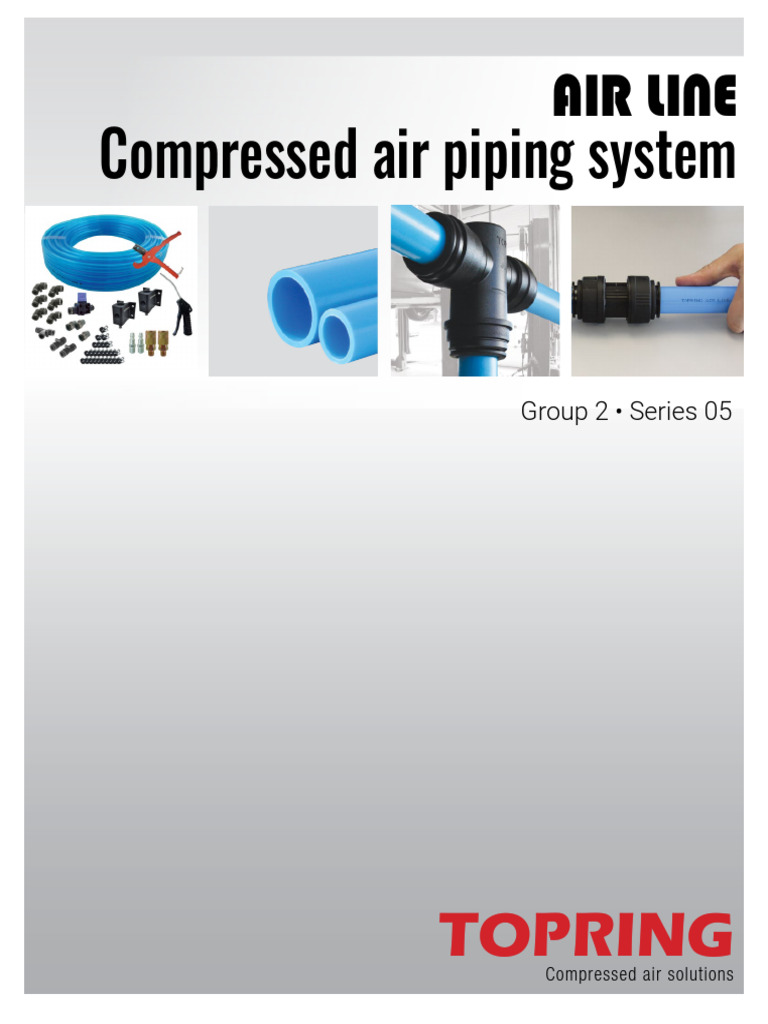 Topring Air Line Piping System Guide | PDF | Pipe (Fluid Conveyance ...