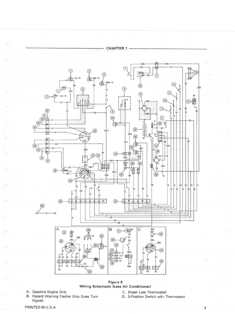 Schemat Ford 550-555 | PDF