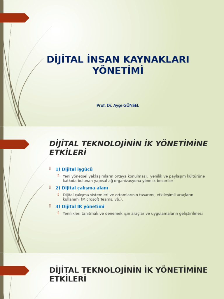 Di̇ji̇tal İk 4. Ders | PDF