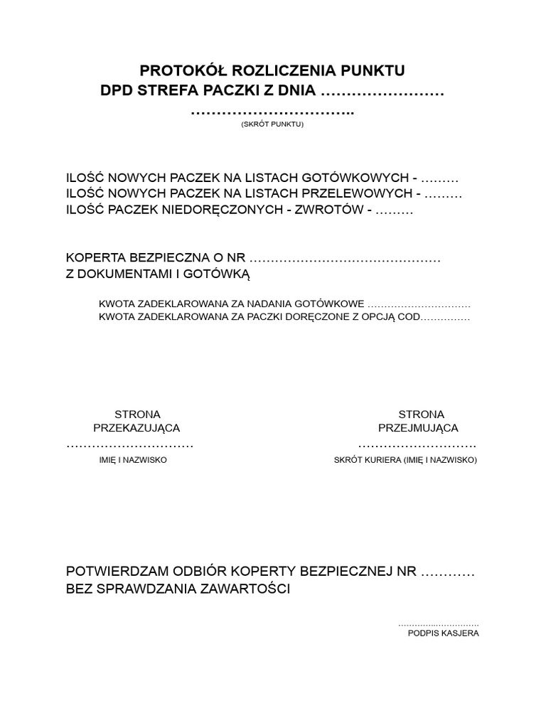 Protokół DPD | PDF