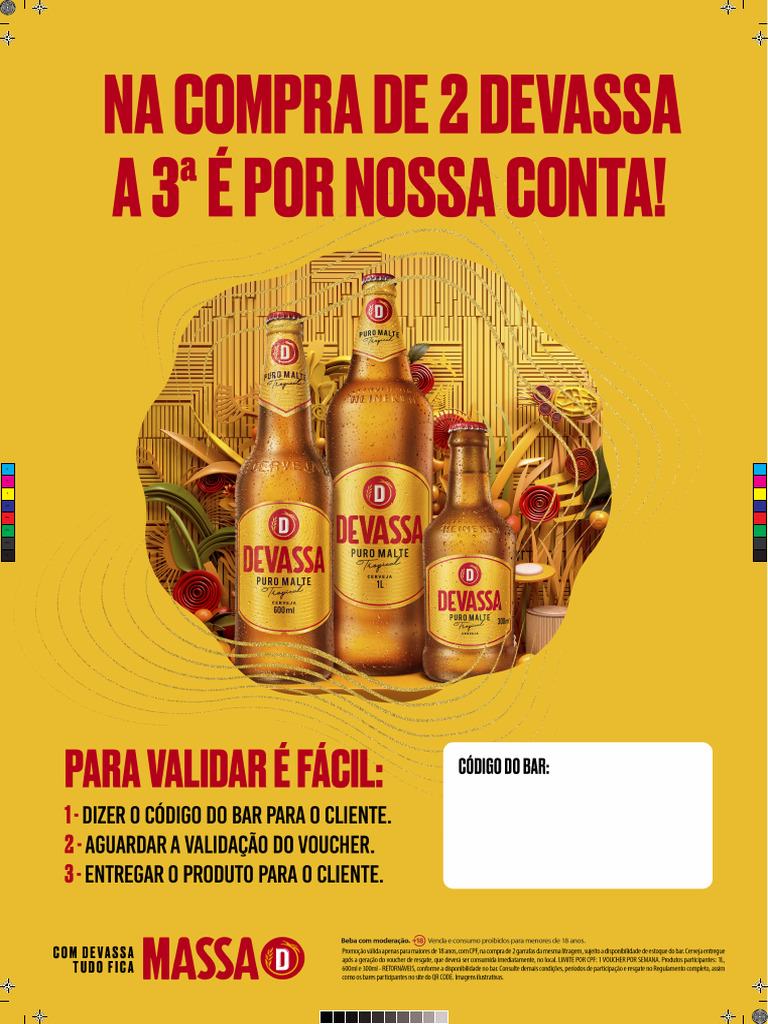 Cartaz Devassa Promo RGB (Instrutivo Garçom) 1 | PDF