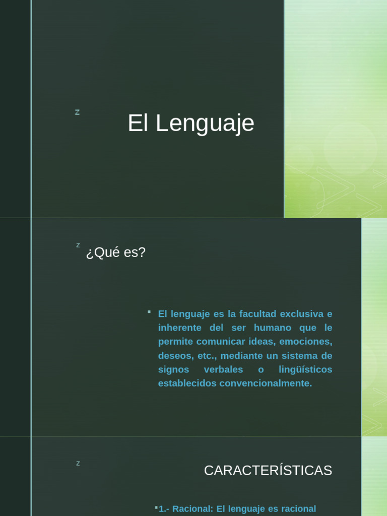 TEMA 1-El Lenguaje | PDF | Predicado (Gramática) | Comunicación