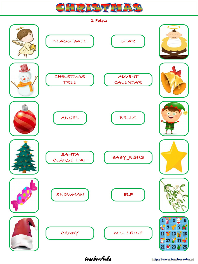 Christmas Vocabulary Activities Guide | PDF