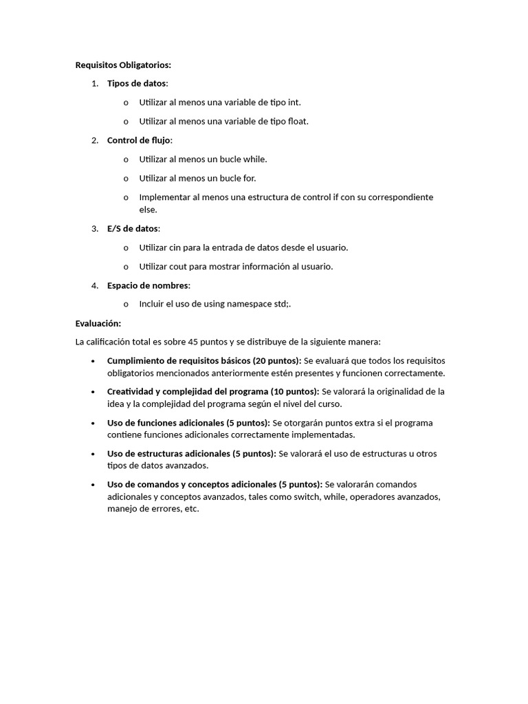 Examen 3ro | PDF | Programa de computadora | Programación