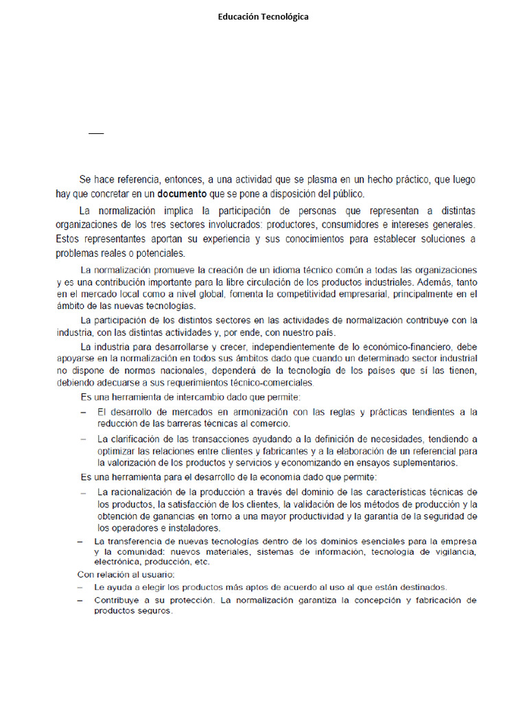 Teoria-Educ Tecn-3° Año-9° Etapa | PDF | Organización internacional ...
