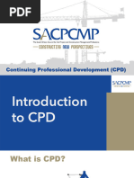 CPD Form | PDF | Lecture | Professional Development