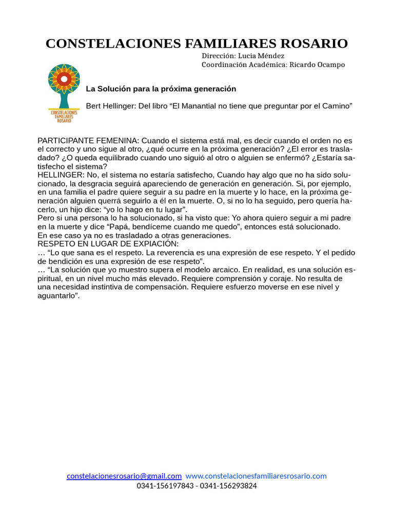 La Solucion para La Proxima Generacion | PDF
