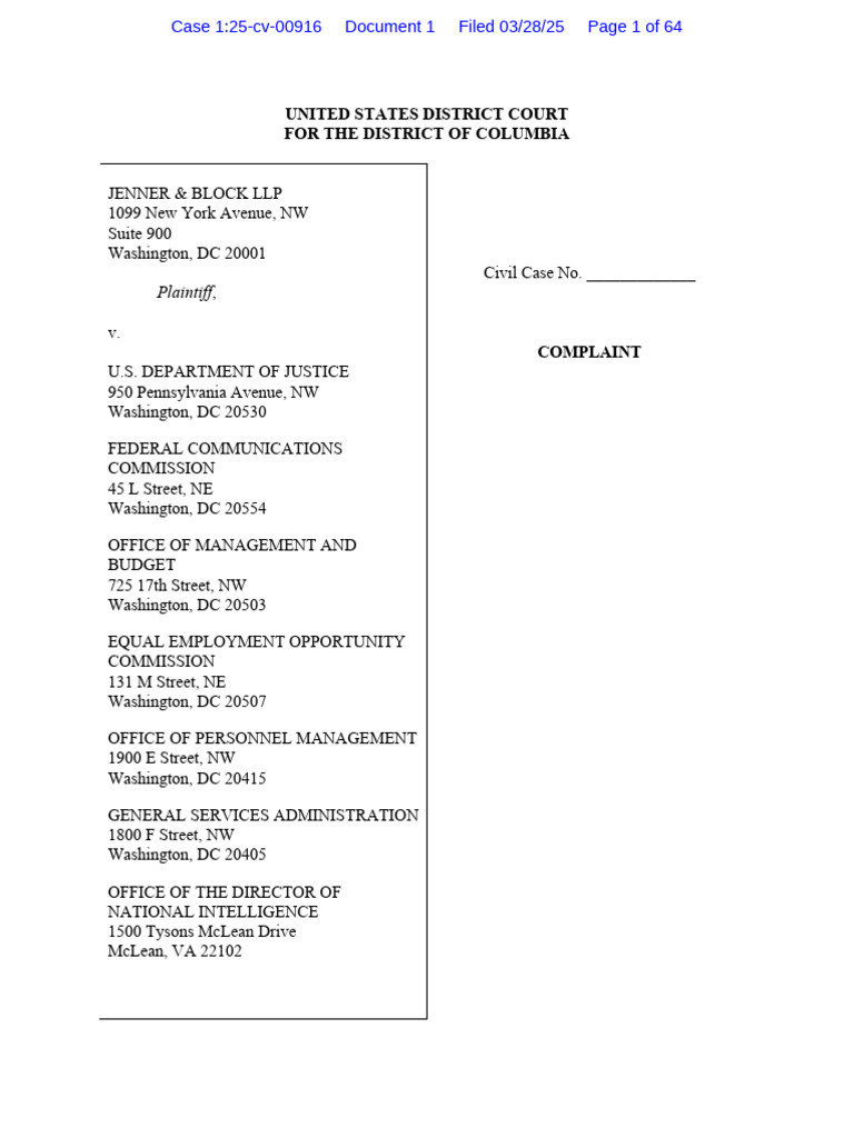 Gov Uscourts DCD 278932 1 0 | PDF | Lawrence V. Texas | Federal Communications Commission