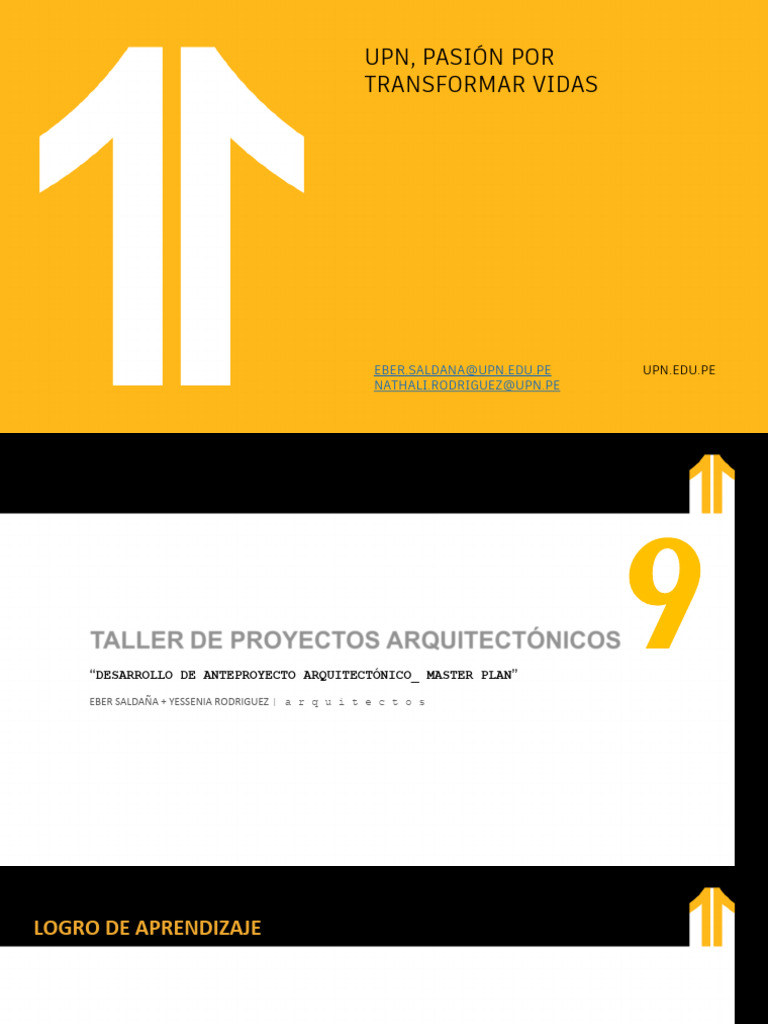 SESIÓN 11. Desarrollo de Anteproyecto Arquitectónico - Master Plan | PDF