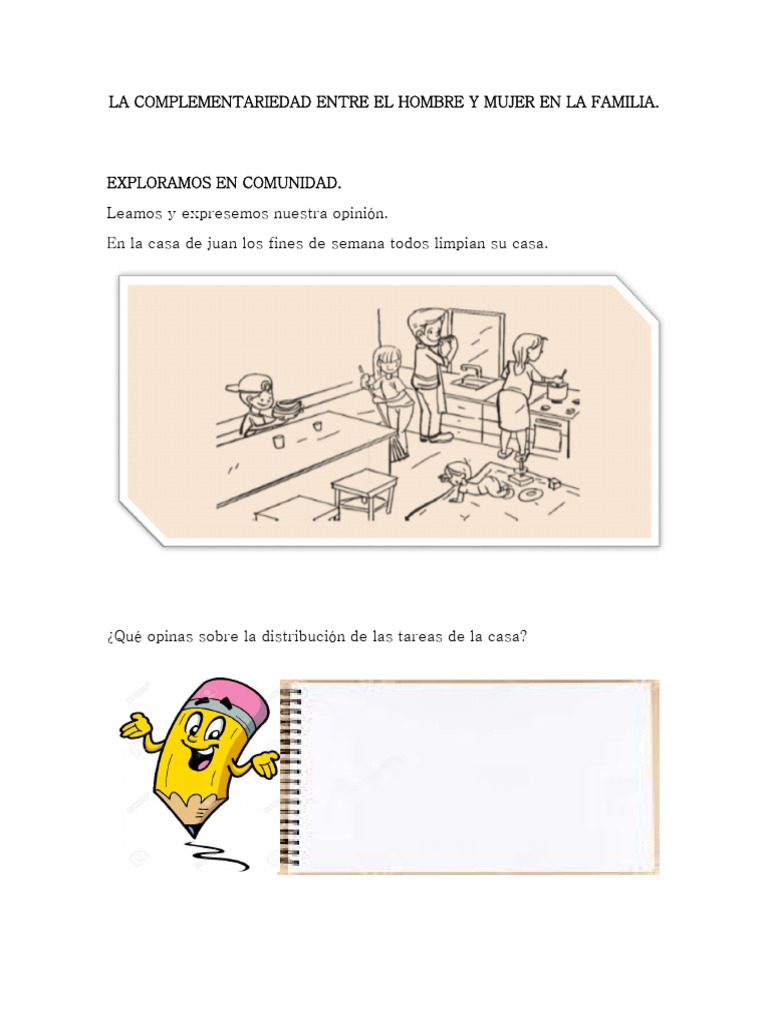 Complementariedad Entre El Hombre y Mujer | PDF
