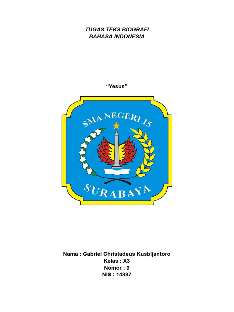 Biografi Singkat Yesus Kristus | PDF