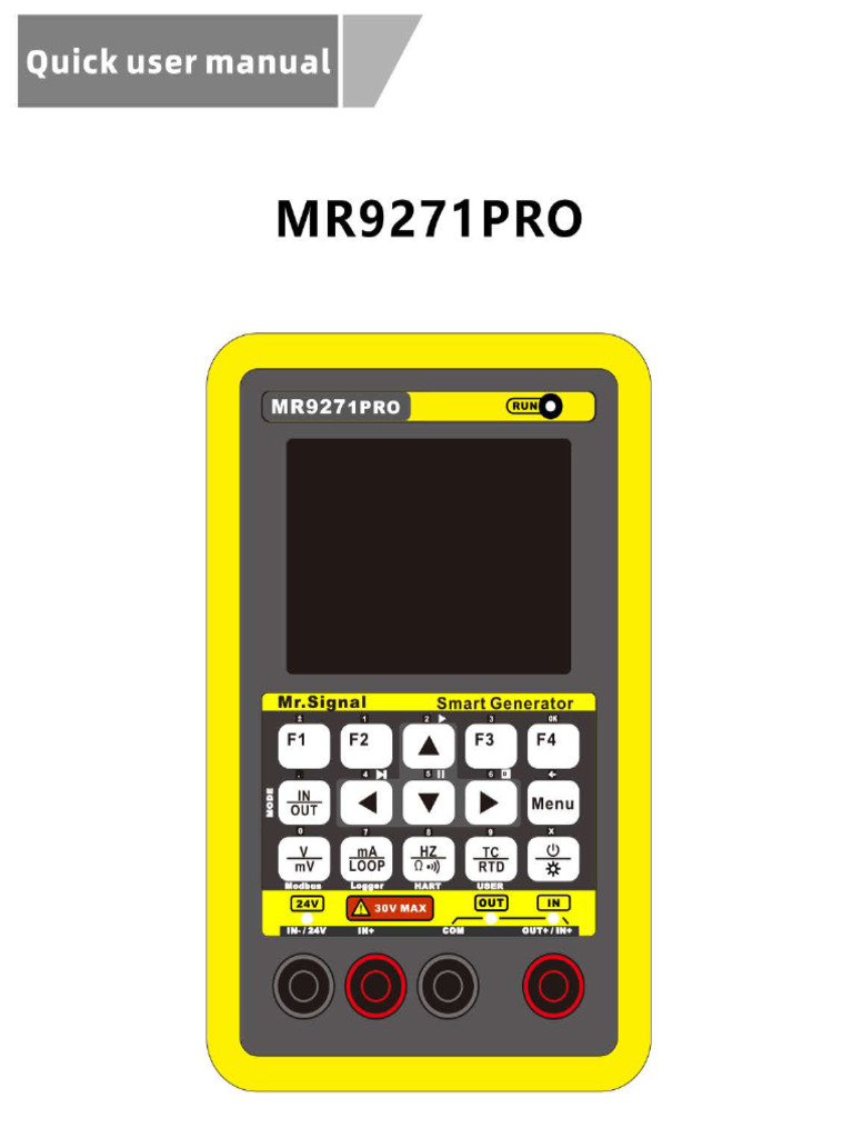MR9271PRO Manual | PDF